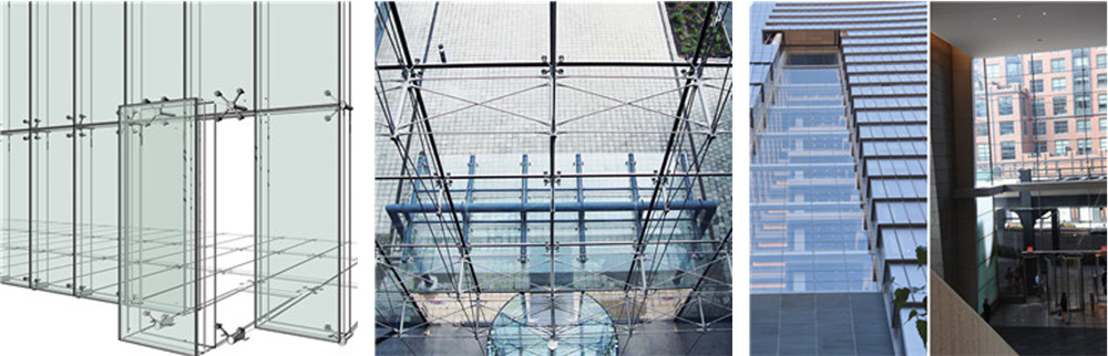 Point-fixing Glass Curtain Wall