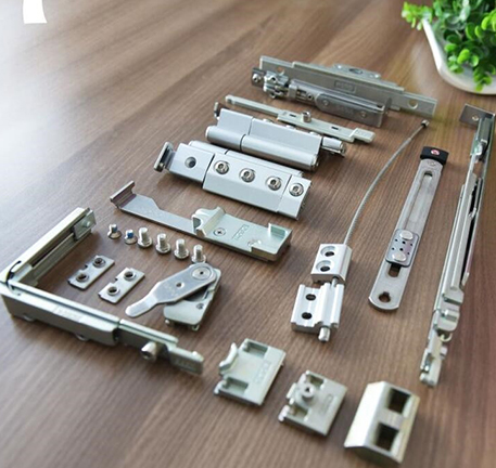 Aluminium Profile Hopper Window With Tempered Glass