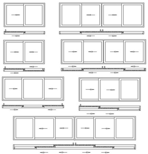 Slider Window Types